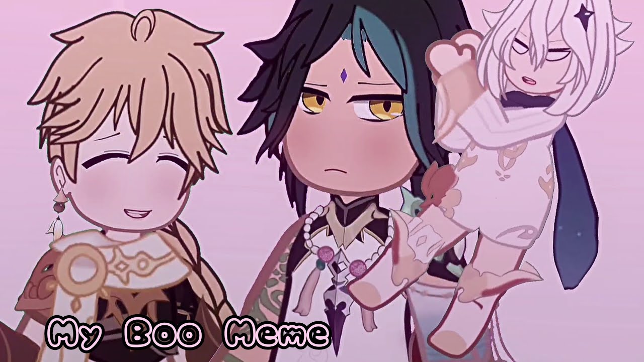 My boo meme|gacha club animation|genshin impact|Xiao Aether - YouTube