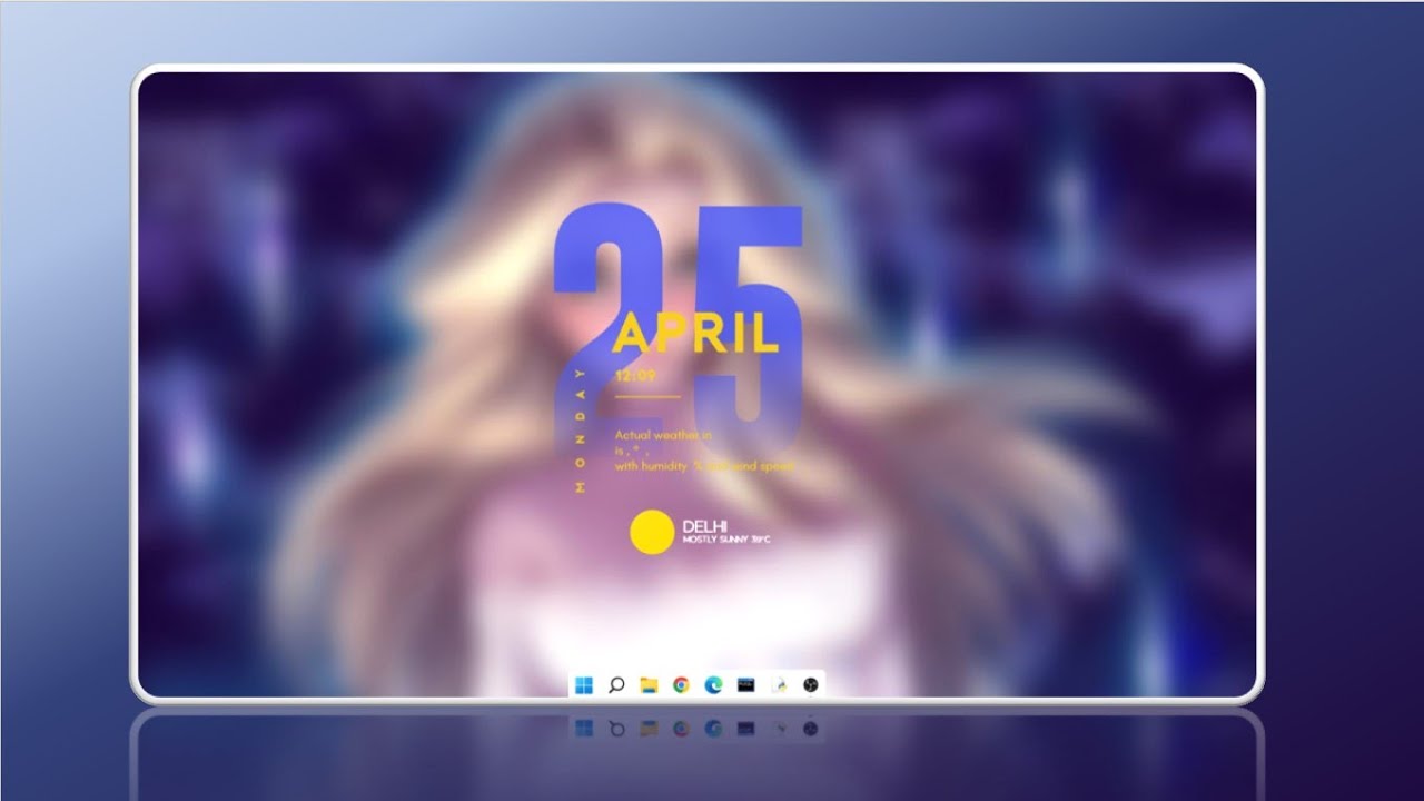 How to create Elsa Theme in windows 11 | Frozen 2 - YouTube