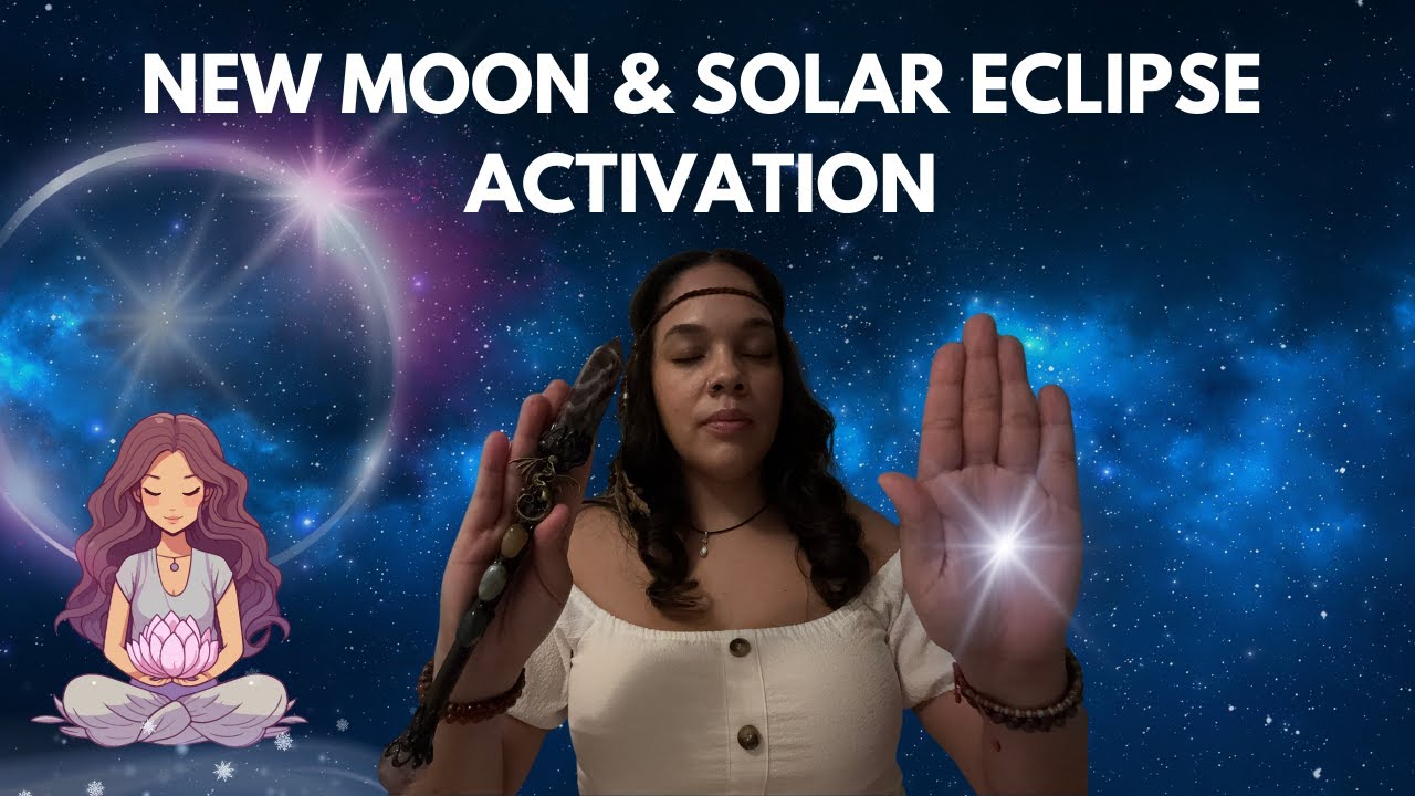 🌕Quantum Reiki Energy Activation | New Moo & Solar Eclipse The Universe Guided You Here 💫 #reiki ...
