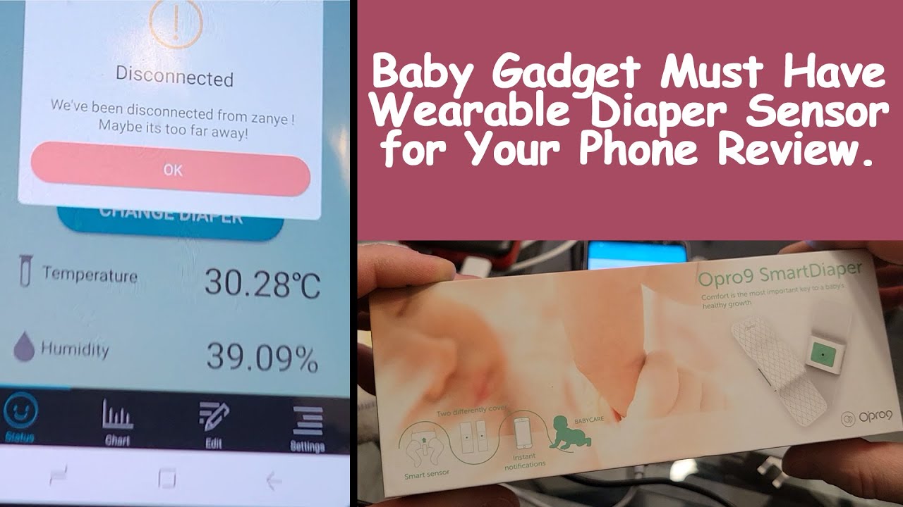 Wearable Baby Diaper Sensor - Wet Diaper Alerts to Your Phone - Opro9 ...