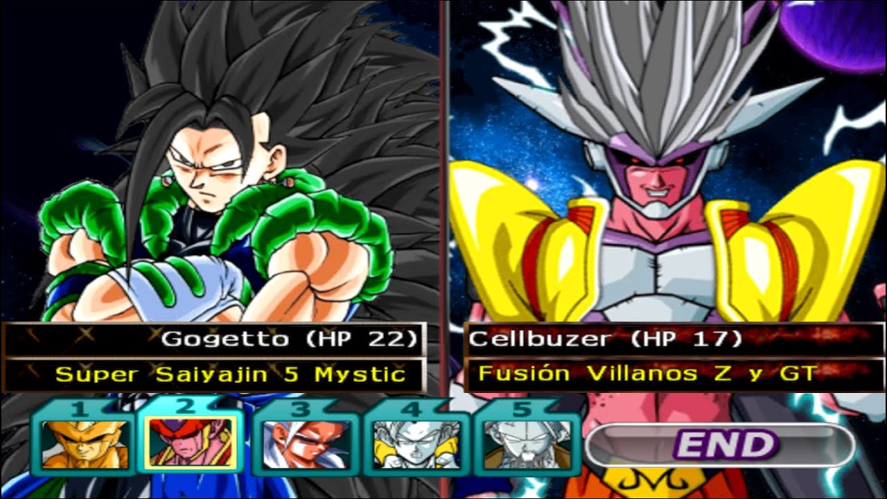 TEAM GOGETTO SSJ 3 MYSTIC VS TEAM CELL BUUZER SSJ 10! DRAGON BALL Z ...