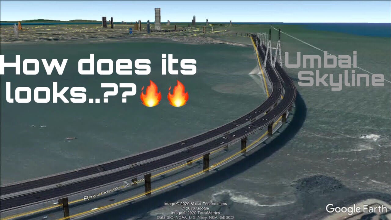 Mumbai Skyline 2020 || How does it looks by Google Earth..?? [ 4K ...