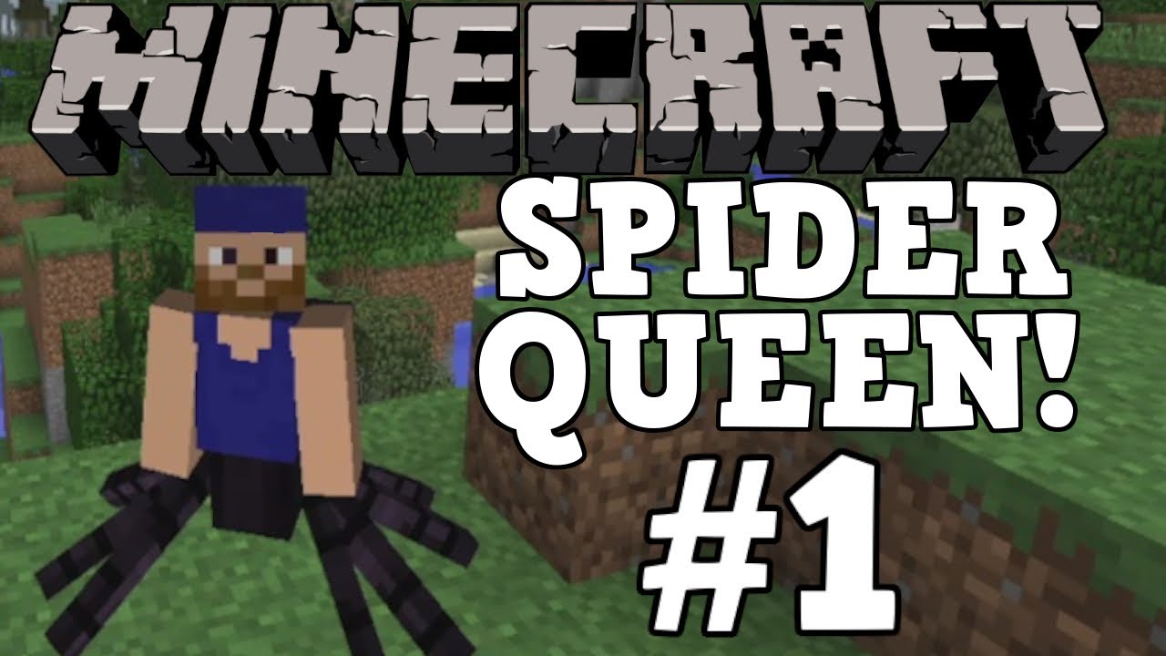 SPIDER QUEEN MINECRAFT MOD EP. 1 - Web Bed (Mod LP) - YouTube
