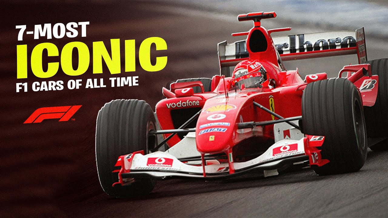 The 7 Most Iconic F1 Cars - YouTube