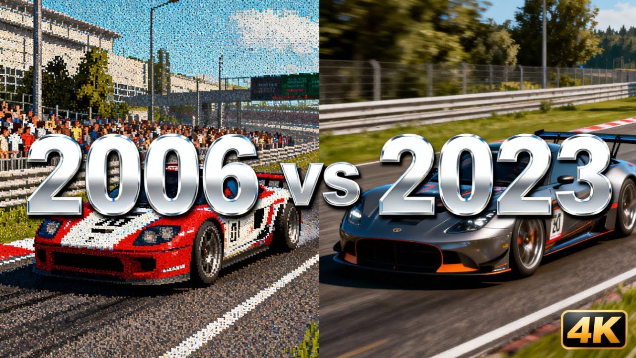 Modern Racing Games Evolution 2006 - 2023 4K - YouTube