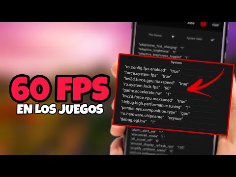 Códigos Set Edit 🔥 Bloquee 60 Fps en cualquier Android para obtener rendimiento en juegos - YouTube