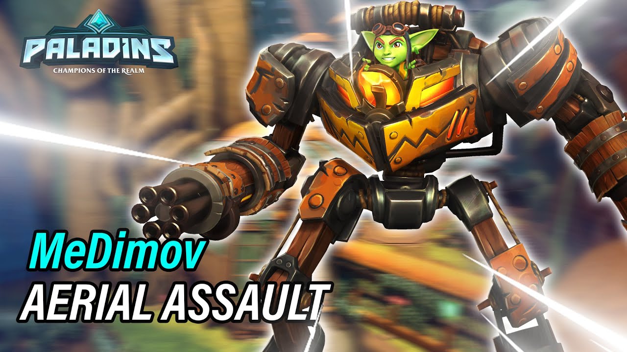 MeDimov Ruckus Pro Competitive l MASTER l AERIAL ASSAULT l PALADINS ...