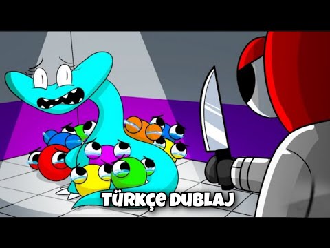 CYAN CANAVAR DEĞİL RAİNBOW FRİENDS.? (ANİMASYON - TÜRKÇE) Rainbow Friends Hikayesi Cartoon Animation