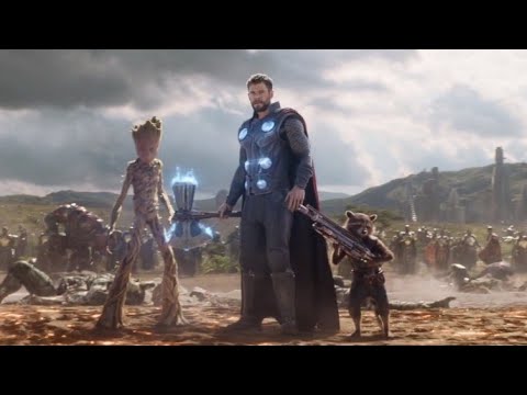Thor arrives in Wakanda, Avenger Infinity War (2018) Movie Clip HD ...