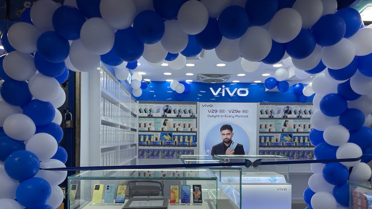#vivo shop opening Shop No.B4 Aisha market Abdullah Haroon road sadar ...