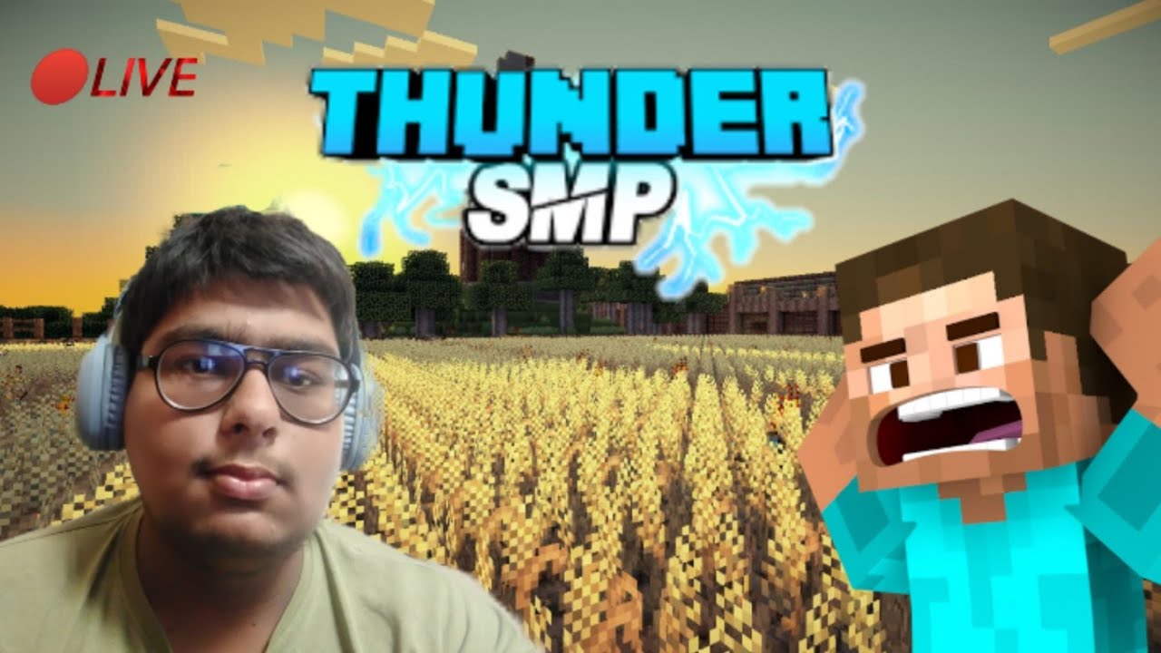 🔴Minecraft Live | Minecraft Thunder Smp | Anyone Can Join | - YouTube