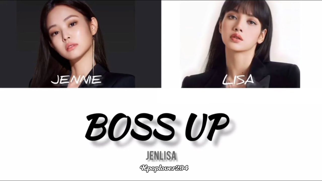 -JENLISA-BOSS UP -AI cover-(colour coded lyrics) - YouTube