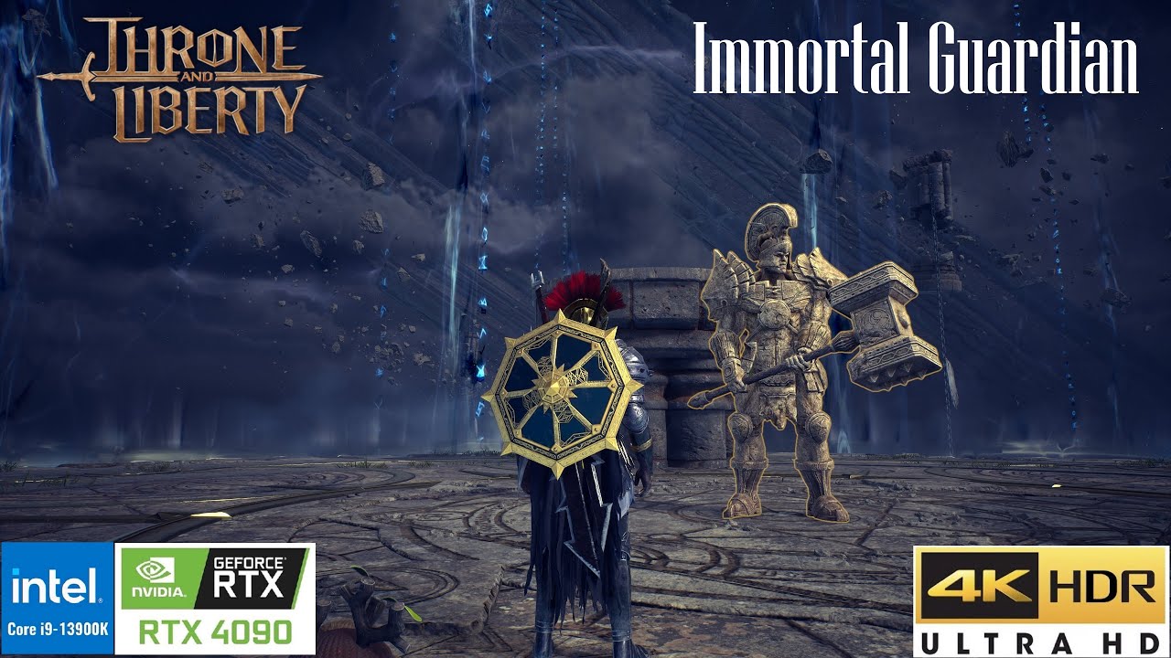 Throne and Liberty - Immortal Guardian - Taedal's Tower 16th level boss ...