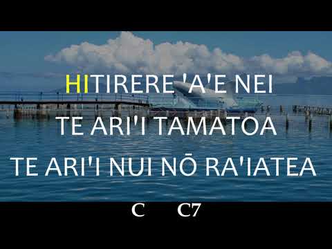 TE MA'O NINA HERE - Karaoke