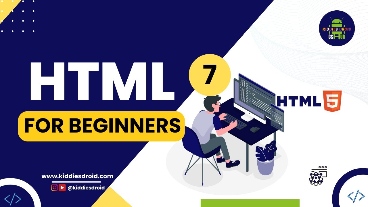 HTML tutorial for beginners: 7 hyperlinks - YouTube
