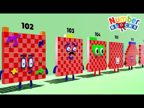 Looking For Numberblocks Comparison HUGE 101 to 130 BIGGEST ...