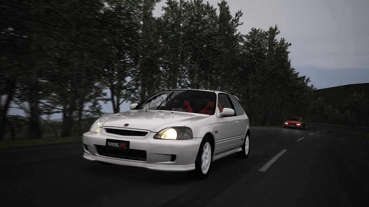Honda Civic Type-R (EK9) Touge With Rain | Assetto Corsa Gameplay #4 ...