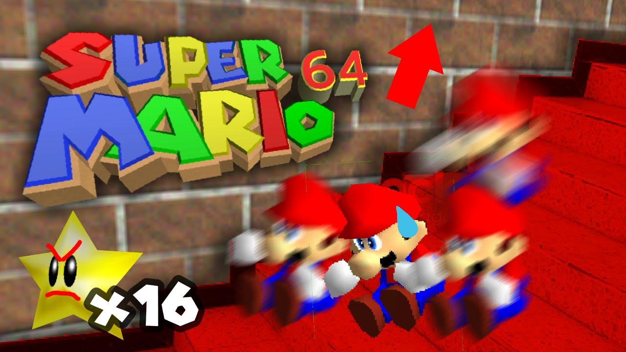 We tried to speed run SM64 | SM64 : 16 Star Race? - YouTube