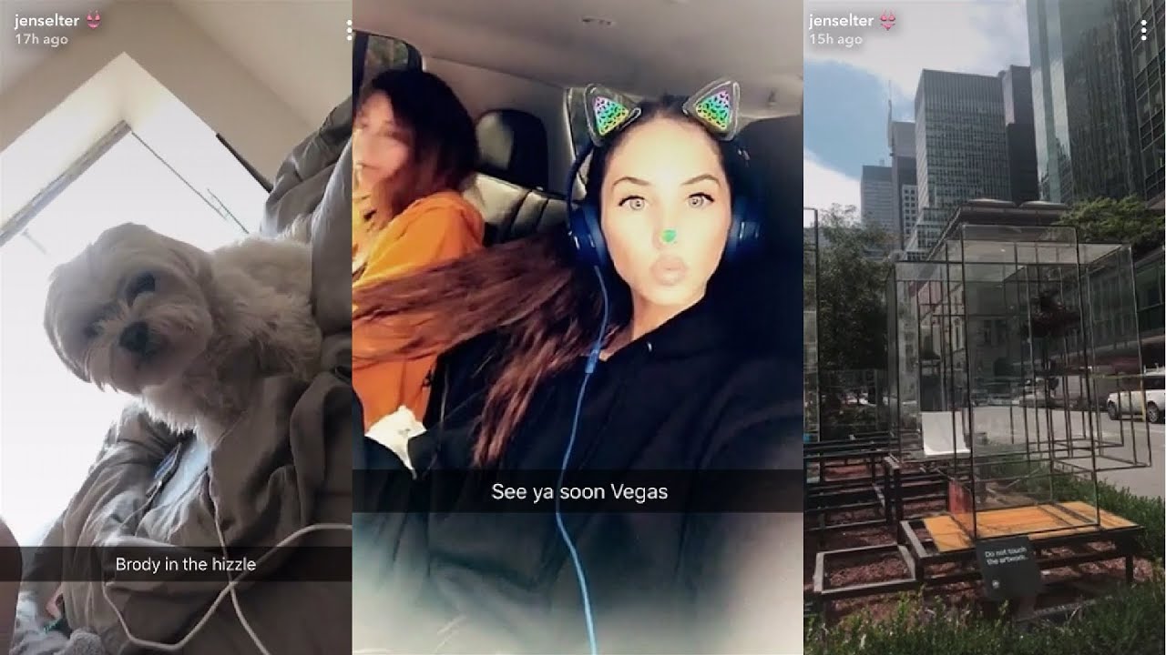 Jen Selter's Snapchat Story - September 14th 2017 - YouTube