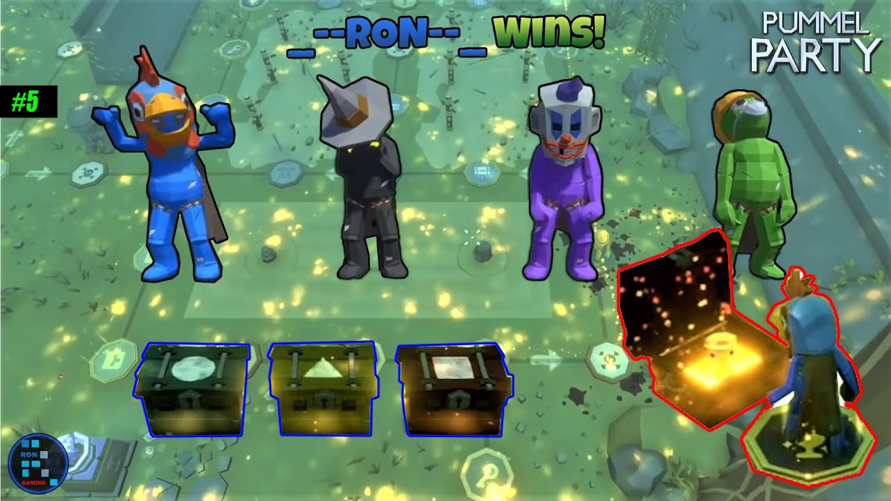 PUMMEL PARTY | FUNNY GAME PLAY WITH RON - YouTube