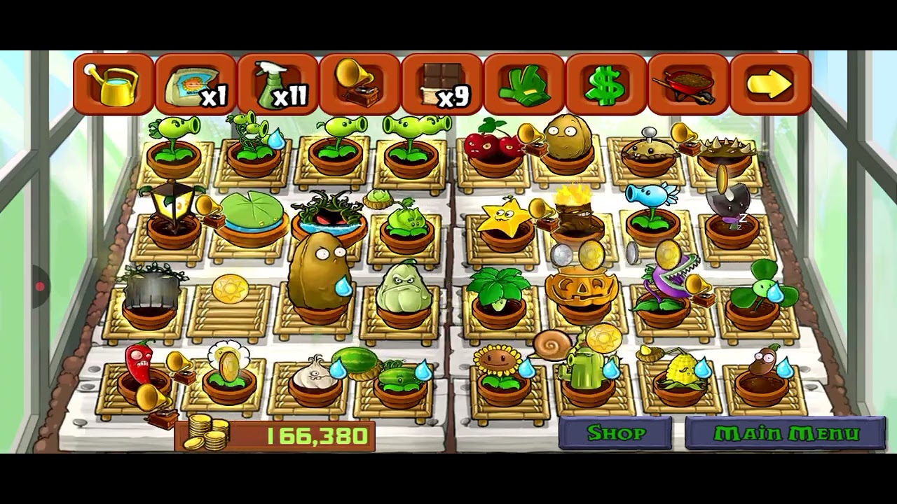 Plants Vs Zombie | All Plants unlocked | Feeding Plants - YouTube