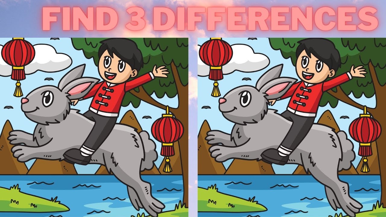 Find 3 Differences | Exercise Your Brain | Video 960 - YouTube