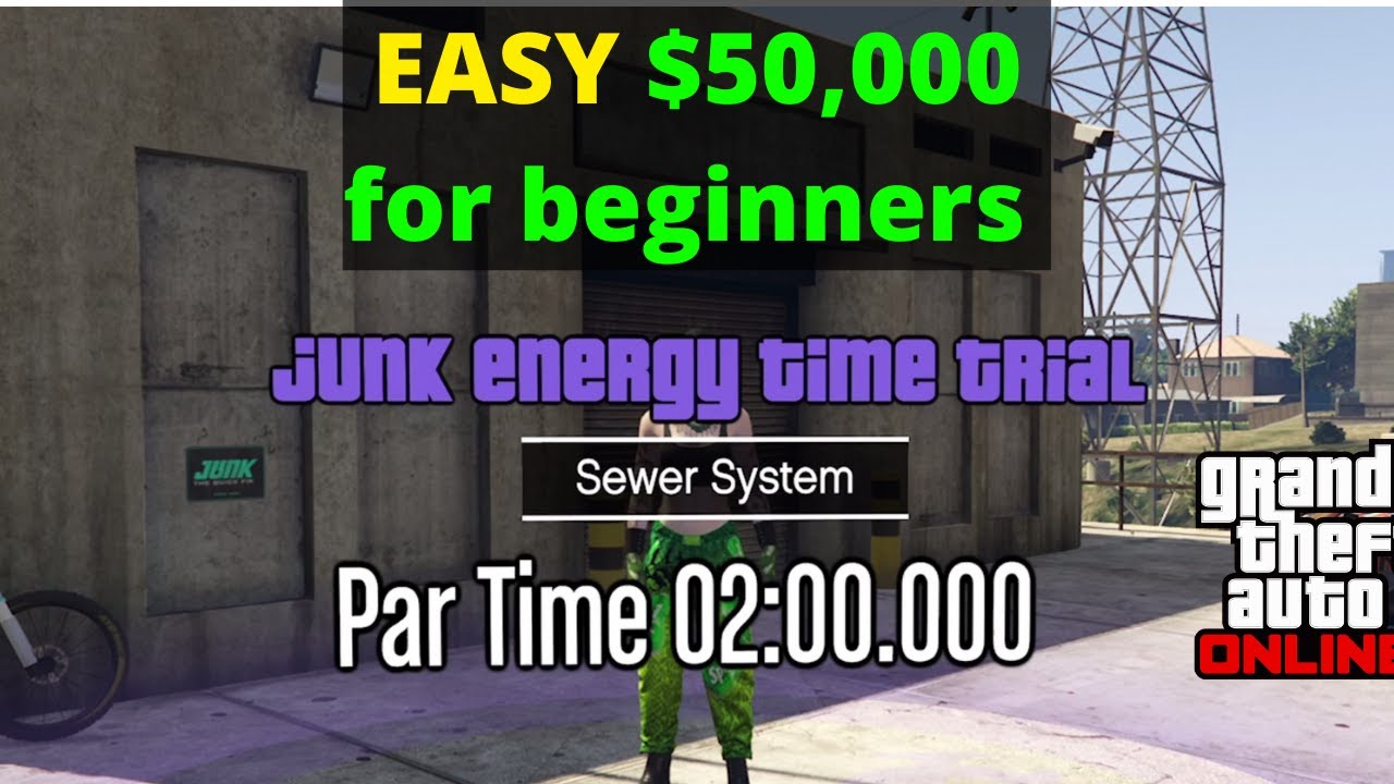 GTA Online NEW Junk Energy DAILY Time Trials - EASY Money in 2 Minutes ...