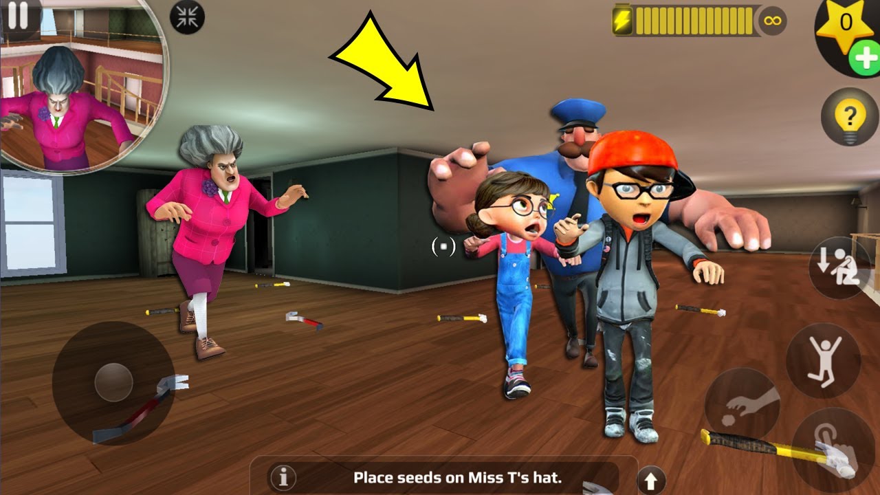 Scary Teacher 3D Miss T New Power Update Gameplay , Special Episode ...