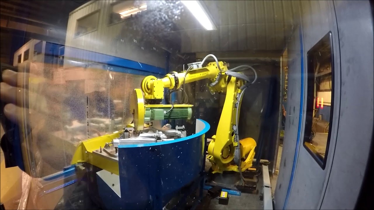 ROBOTIC SAWING OF CASTINGS - YouTube