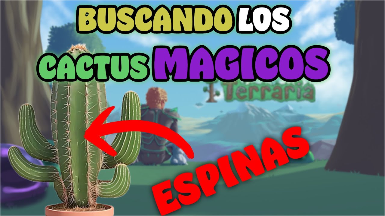EL EQUIPAMIENTO DE CACTUS COMPLETO! | Mi Desolado Viaje en Terraria #2 ...