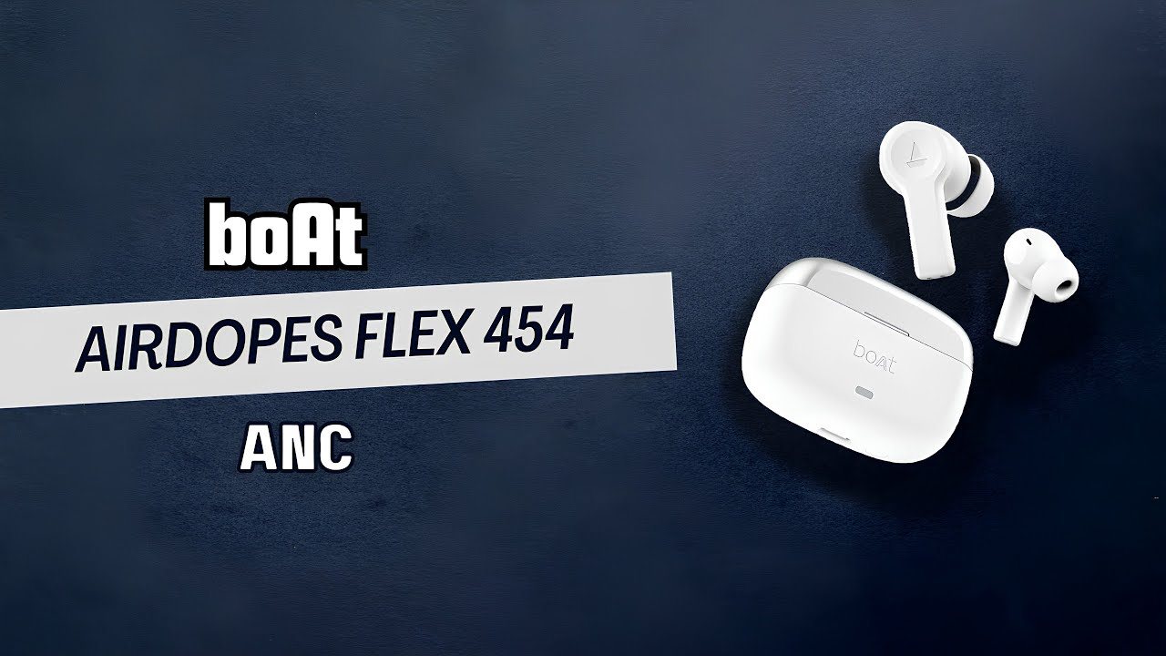 Boat AIRDOPES FLEX 454 Earbuds Unboxing & Review - YouTube