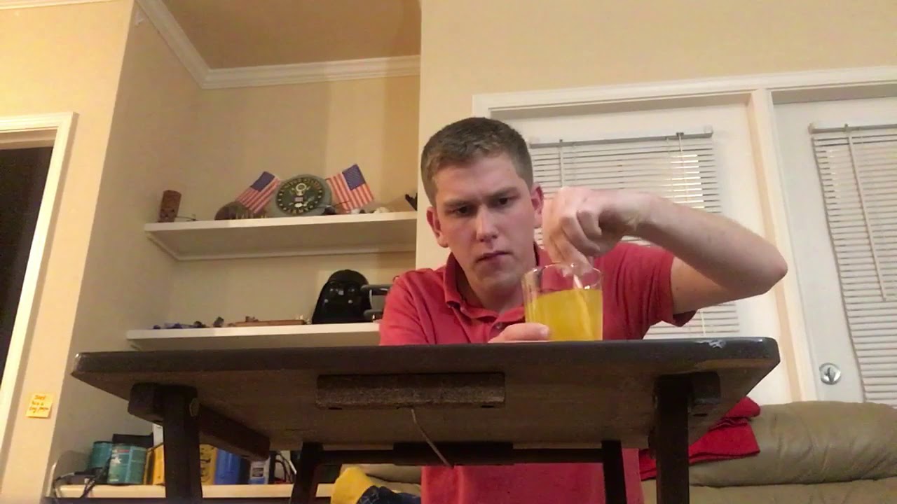 I drink a glass of Tang everyday until Buzz Aldrin says it doesn’t suck ...