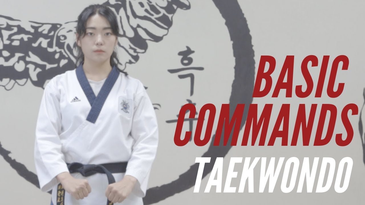 Taekwondo Basic: Taekwondo Commands in Korean - YouTube