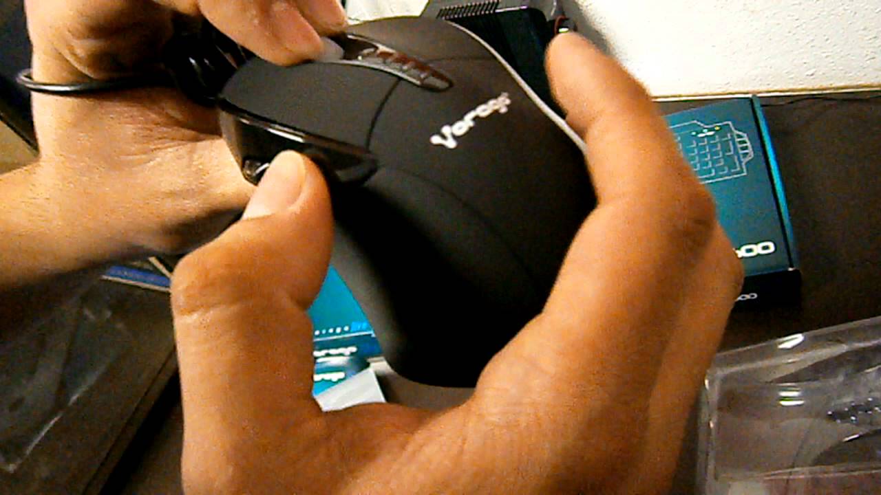 MOUSE VORAGO MO-500 ALAMBRICO LASER GAMING USB NEGRO.AVI - YouTube