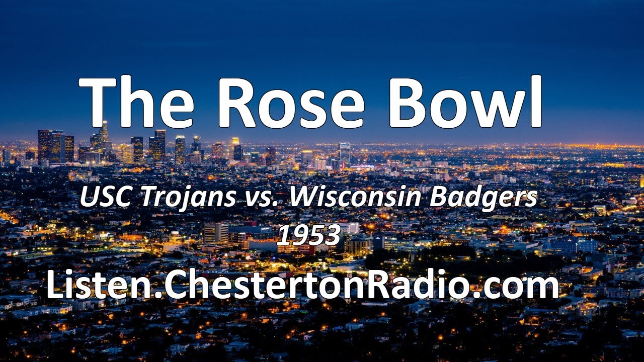 Rose Bowl Game - USC vs. Wisconsin 1953 - YouTube