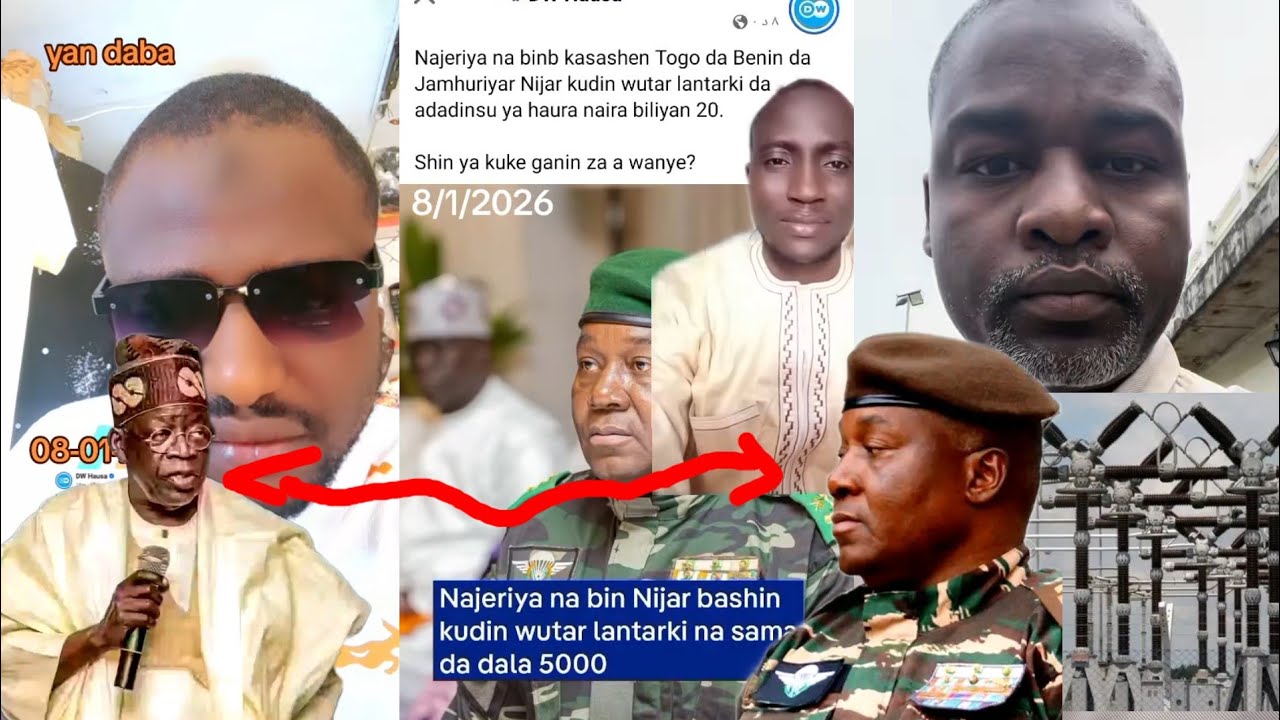 Tohfa Martani Zazzafa Nigeria 🇳🇬 Tana bin Niger 🇳🇪 kudin wutar Lantarki ...