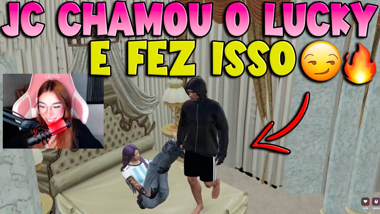JC CHAMOU O LUCKY E FEZ ISSO 🔥😜 #jcrp #lucky #bkinho - YouTube