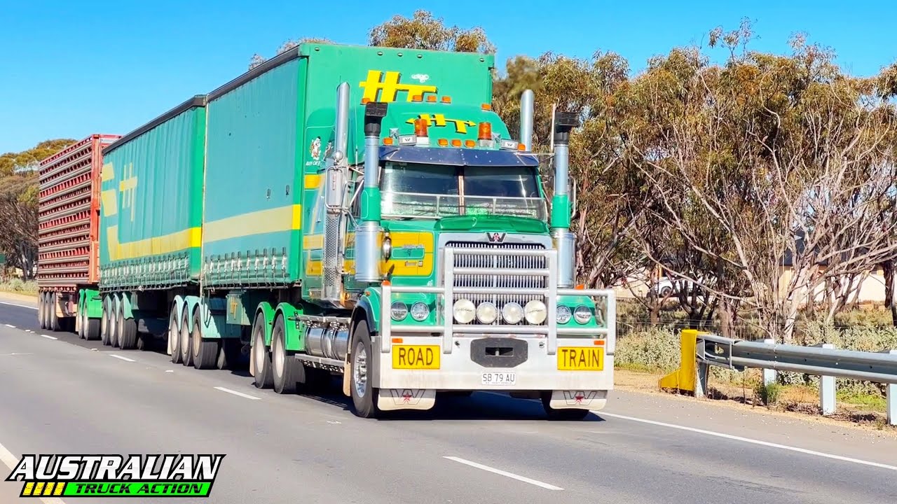Australian Western Star Road Train Compilation #1 - YouTube