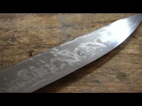 Tanto, saka chóji hamon, utsuri