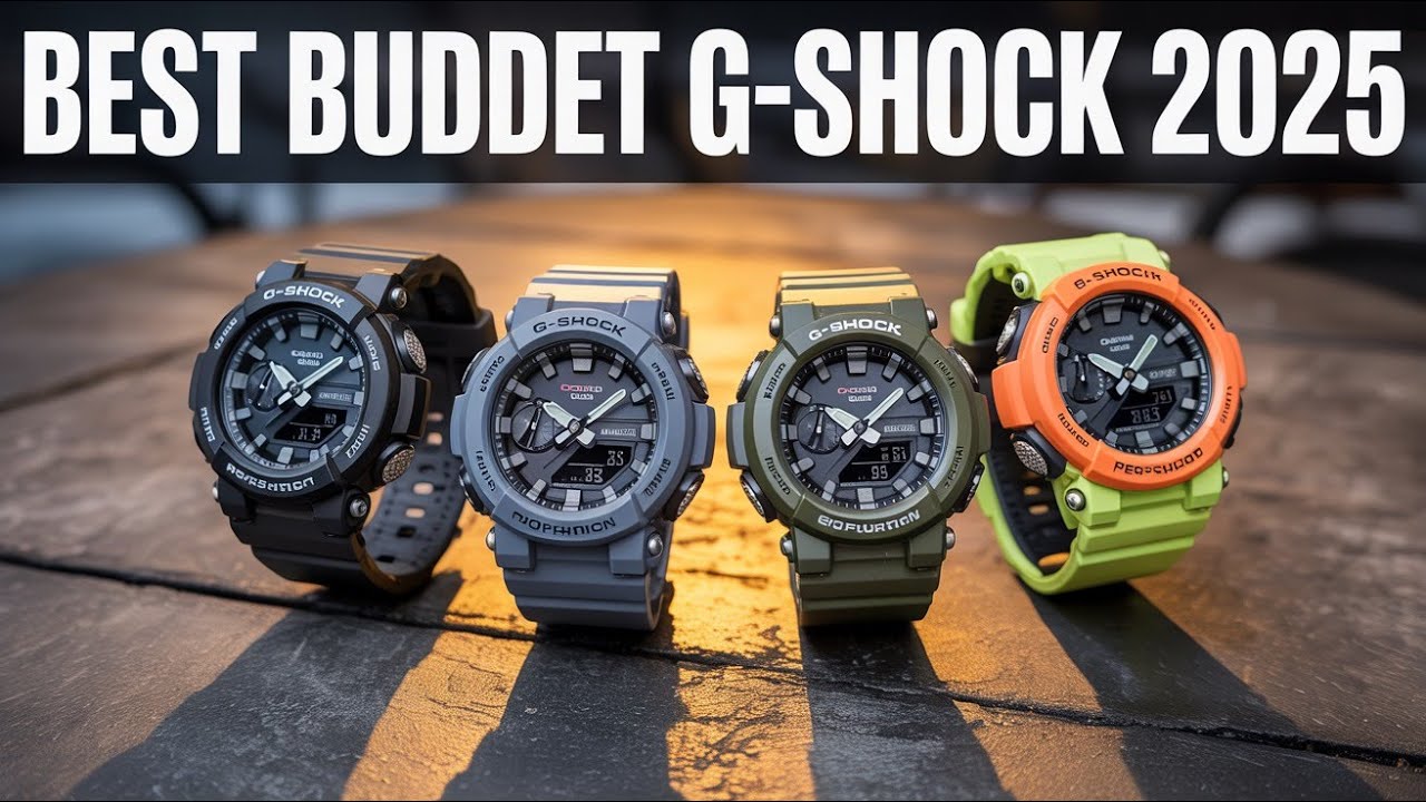 Best Budget G-Shock Watches 2025 | Top 5 Affordable Picks You Can Buy ...