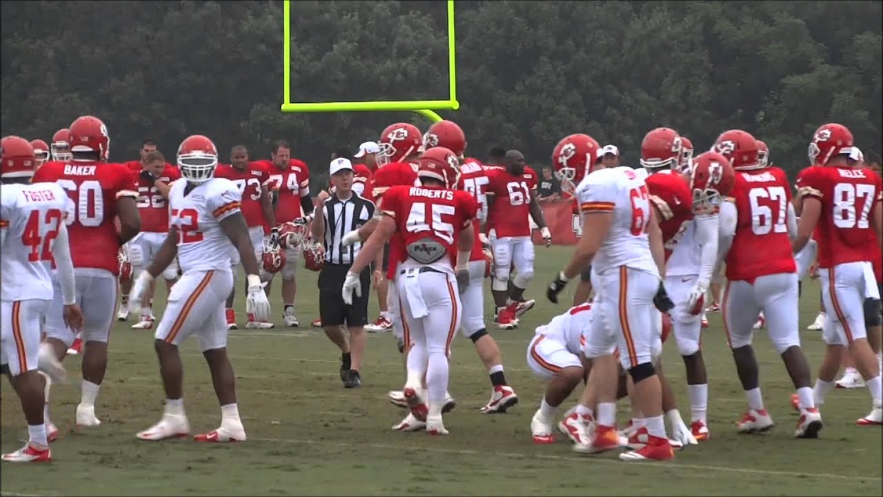Kansas City Chiefs Training Camp: 7-30-2013 - YouTube
