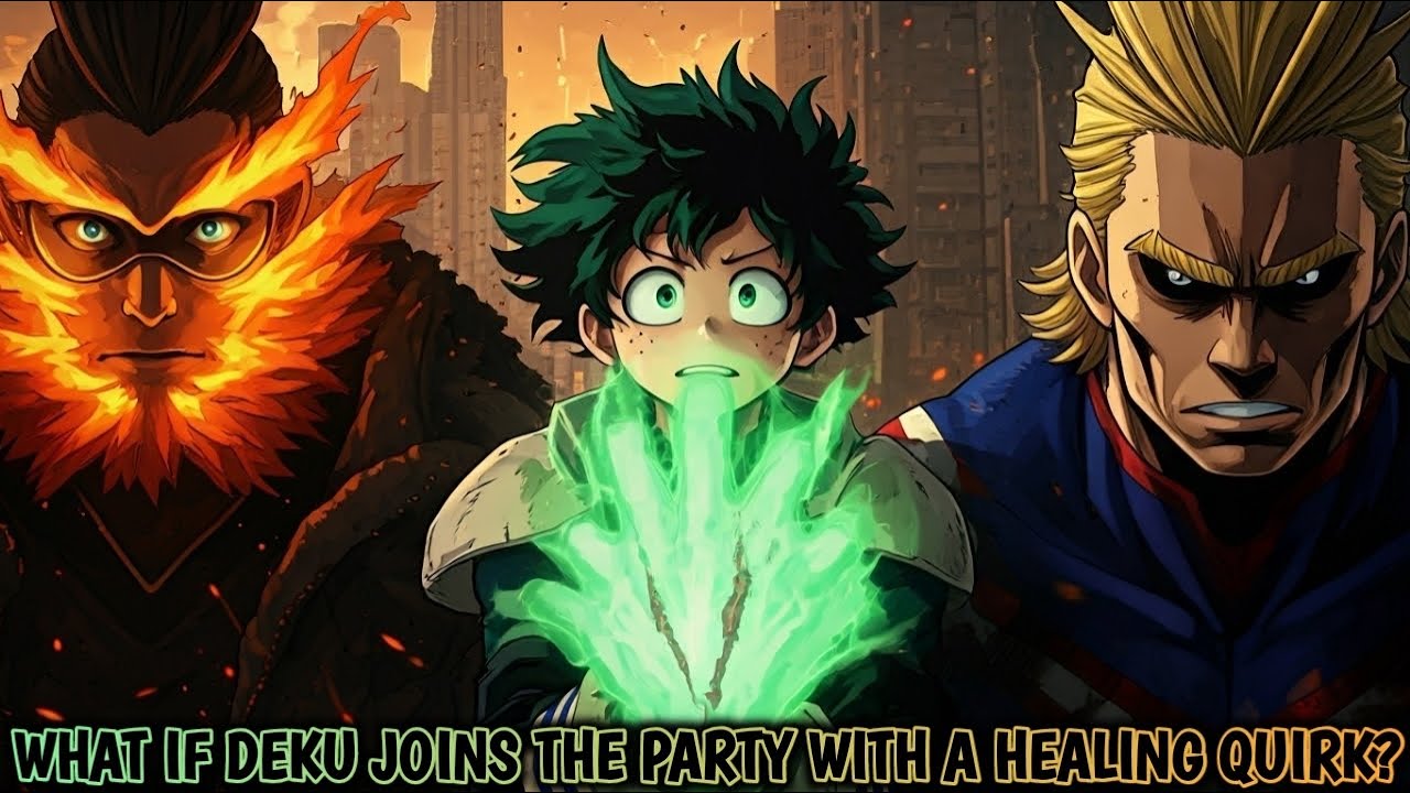 What if Deku Joins the Party with a Healing Quirk? - YouTube
