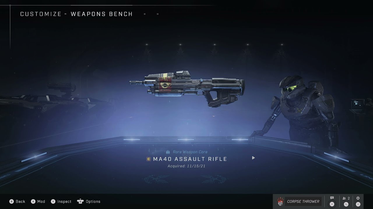 Halo Infinite Multiplayer - Weapons Bench: Platinum Anniversary Weapon ...