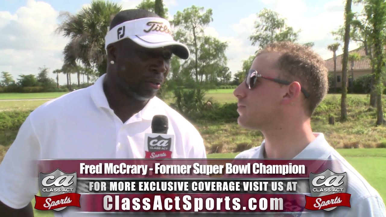 Former NFL Fullback and Super Bowl Champ Fred McCrary Interview w ...