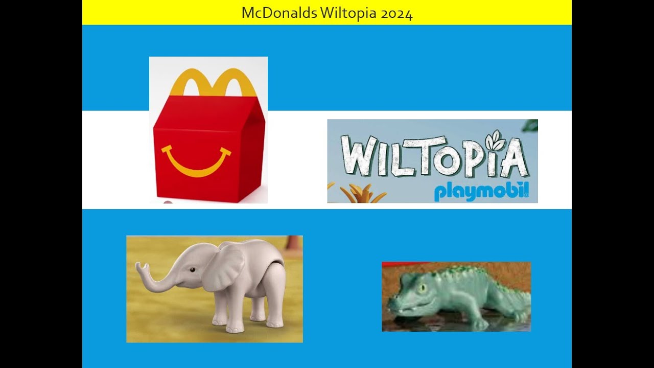 McDonalds 2024 COMPLETE Playmobil Wiltopia set - YouTube