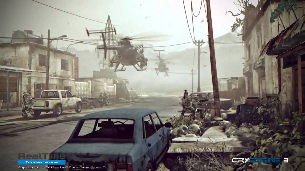RealTime In-Engine Cinematics - CryEngine 3 Realistic Military ...