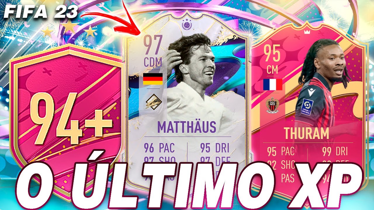 FIFA 23 | 🔥 ÚLTIMO XP DA TEMPORADA!!! DME THURAM E PLAYER PICK 94 ...