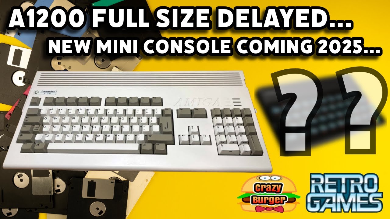 A1200 Full Sized Amiga Delayed Again.. NEW Mini Console Coming in 2025 ...