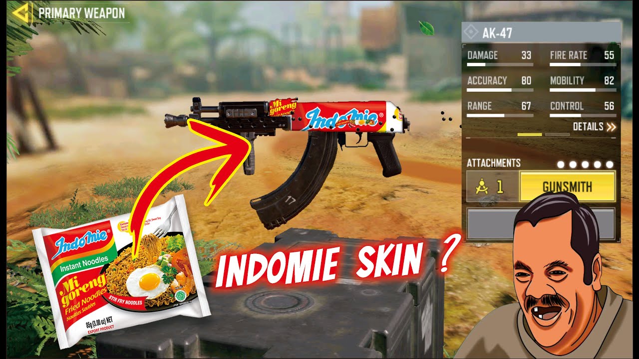 Noodle Gun Skin in CODM - YouTube