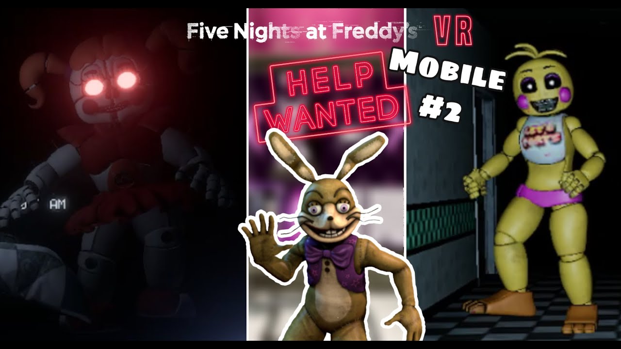 FNAF HELP WANTED MOBILE PORT GAMEPLAY #2! - FNAF 1, FNAF 2, NIGHT ...